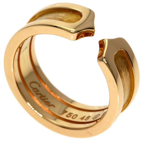 Cartier | Jewelry | Cartier Authentic 8k Gold Ring 48 | Poshmark